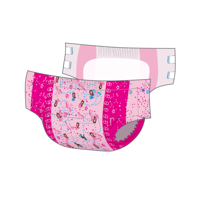 Rearz Princess Pink Adult Diapers ⋆ ABDL Company