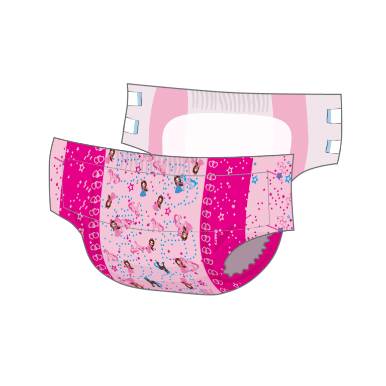 Rearz Princess Pink Adult Diapers ⋆ ABDL Company